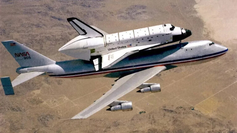 NASA Chooses Boeing 747 to Transport Space Shuttle: A Look Back ...