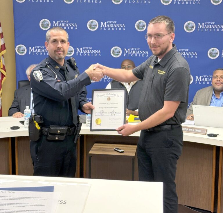 Marianna Police Sergeant David Herndon Honored with VFW Award ...