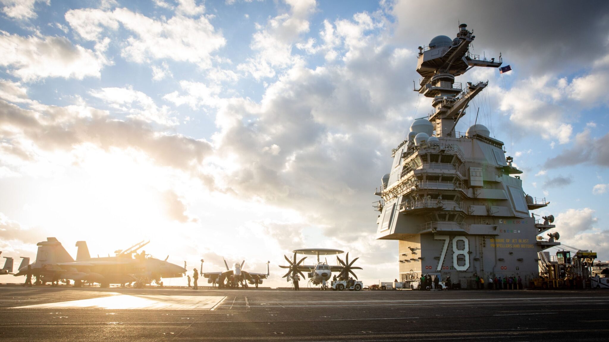 USS Gerald R. Ford Set for Record-Setting Deployment to Middle East ...